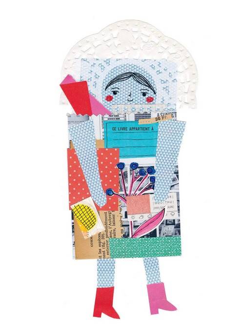 COLLAGE CREATIF - JULIE ADORE