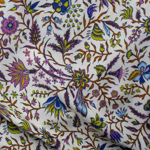 TISSU DUTCH HERITAGE - 4023 MULTI - VISCOSE - 145 CM