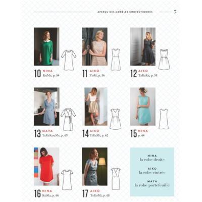 200 ROBES A PARTIR DE 20 PATRONS - DU 34 AU 54