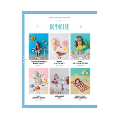 POUPEES ET AMIGURUMIS DE LA MER AU CROCHET